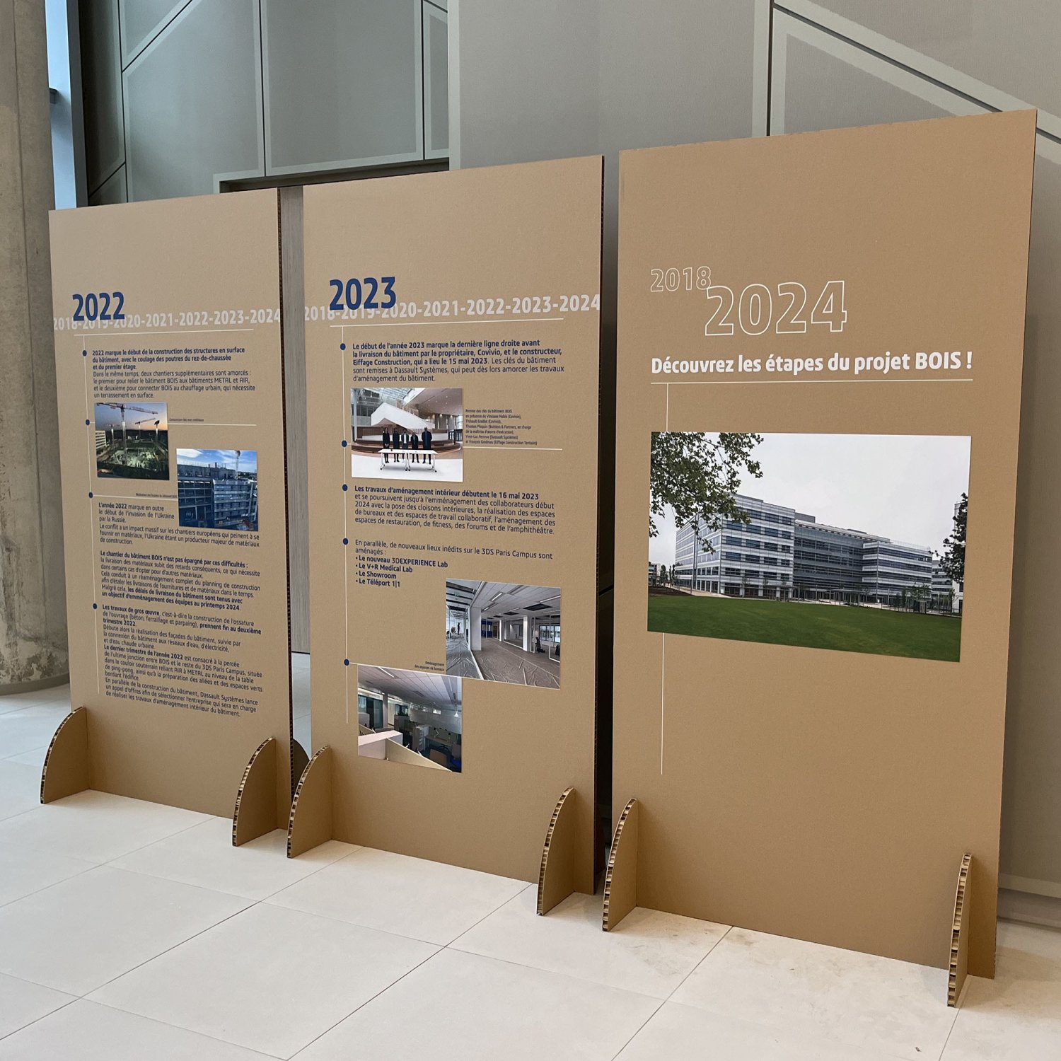 Panneau cloison écologique | Carton recyclé | My Nature Box