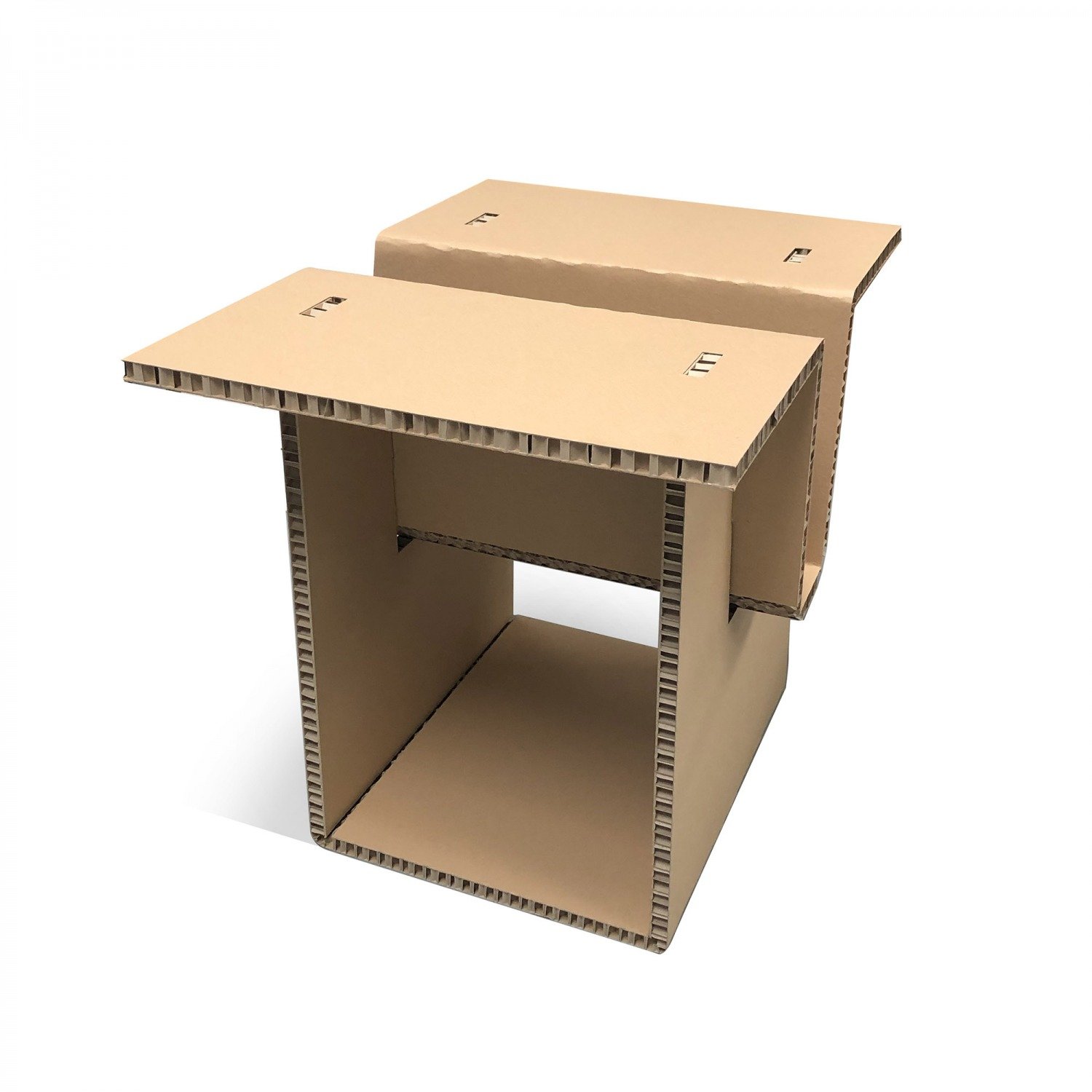 Table basse en carton | My Nature Box, PLV et stand en carton | Meuble ...