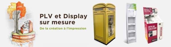 PLV Displays et présentoirs en carton - PLV Carton
