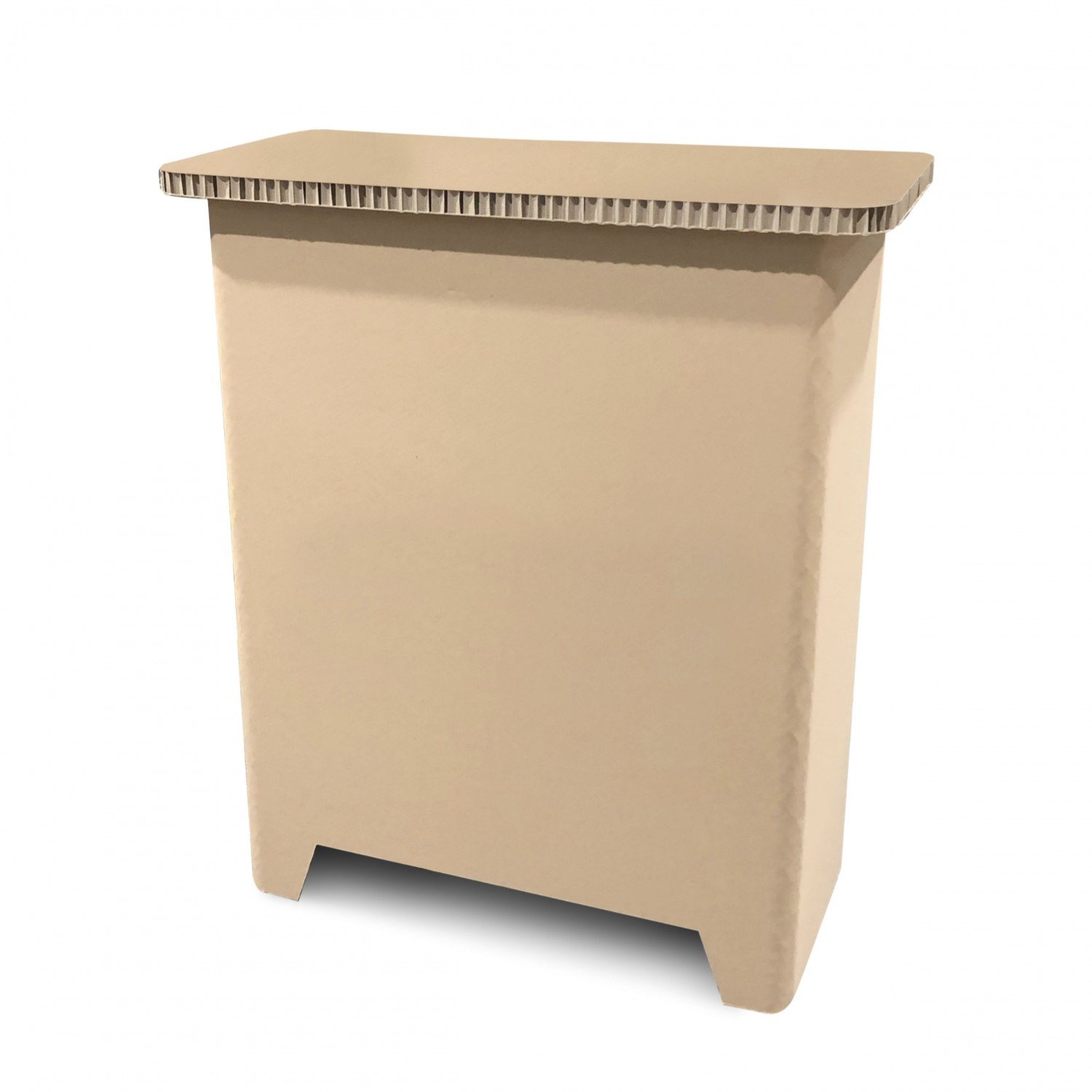Comptoir d’accueil Eco en carton | My Nature Box, PLV et stand en carton