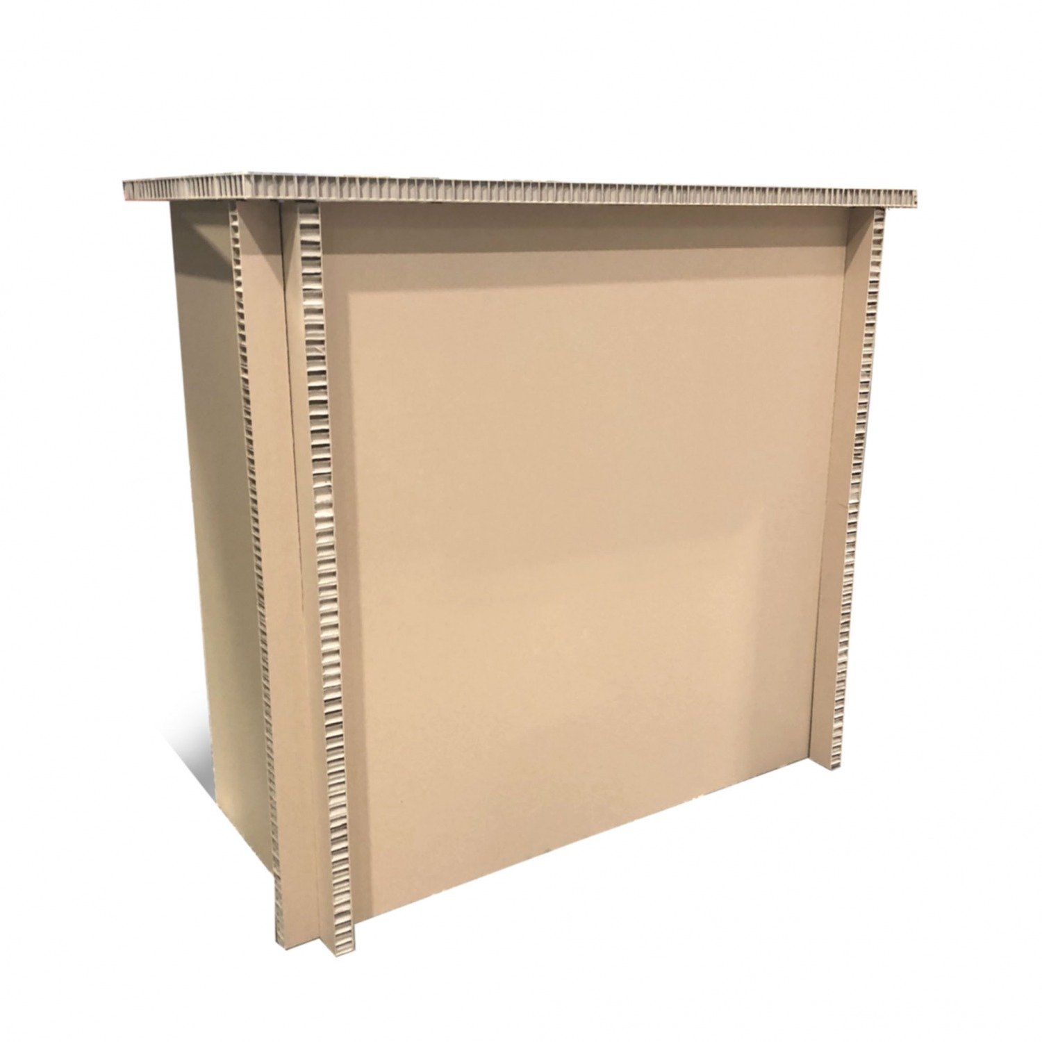 Comptoir d'accueil Eco Block | My Nature Box, PLV et stand en carton ...