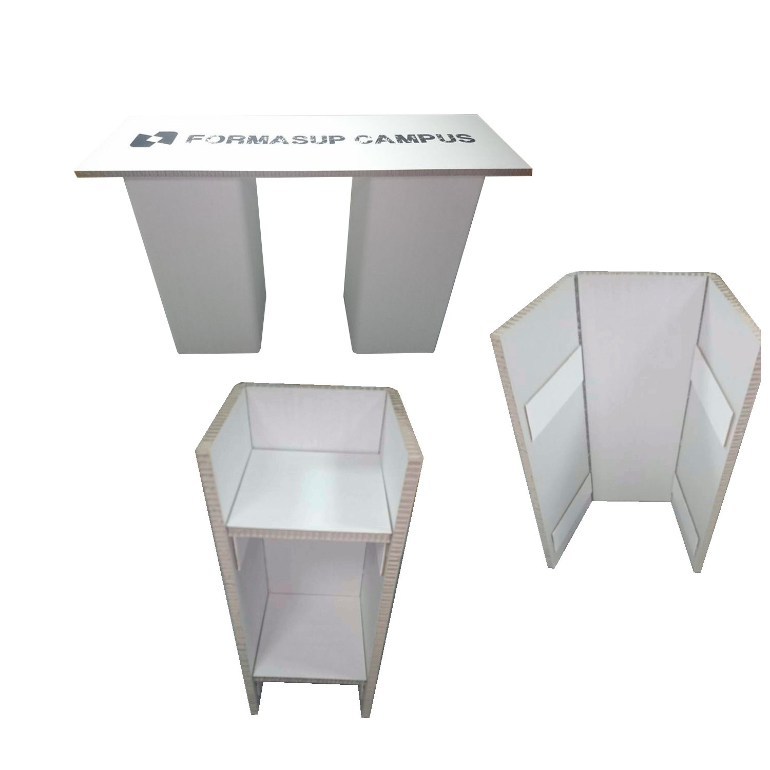 Comptoir en carton | My Nature Box, PLV et stand en carton