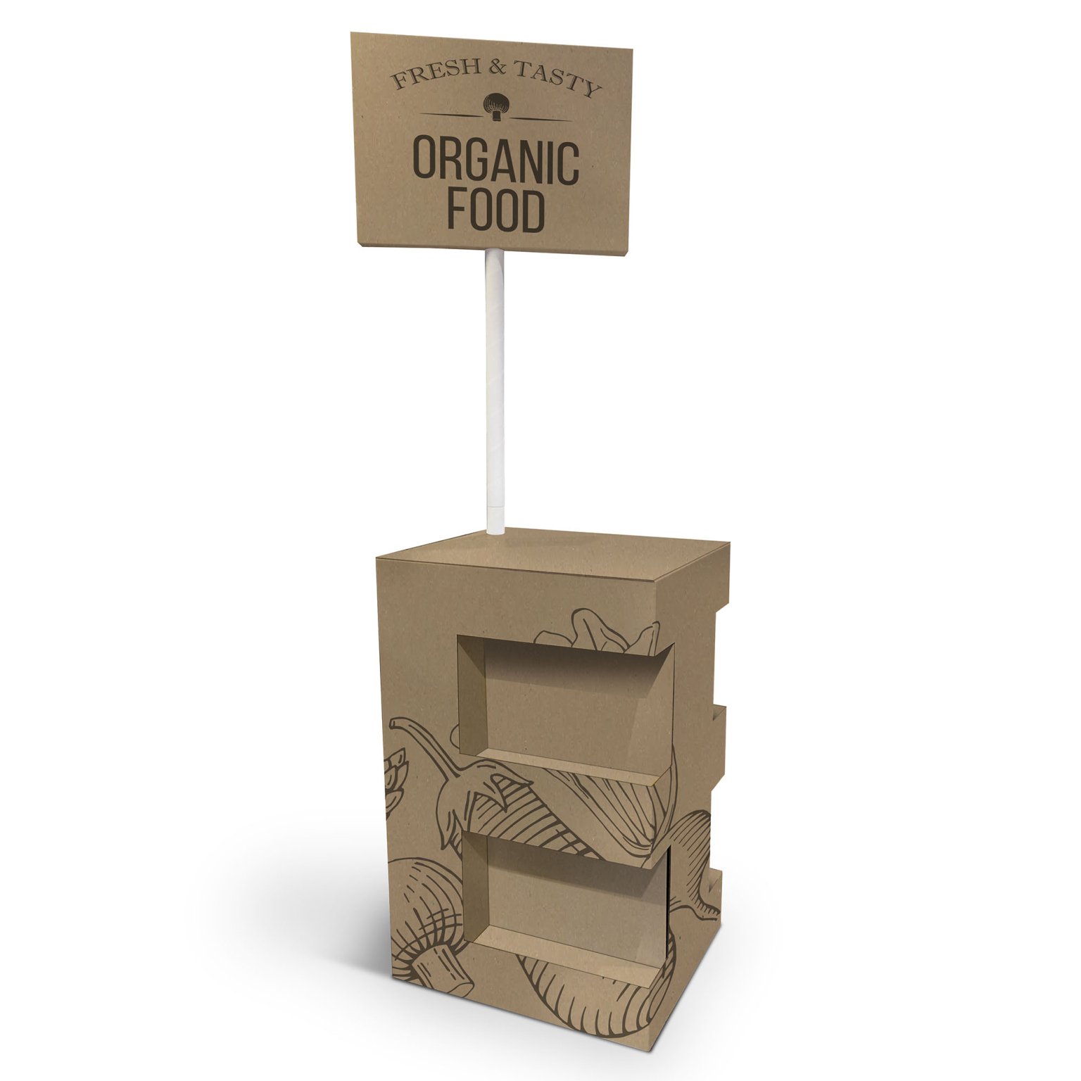 PLV Displays et présentoirs en carton - PLV Carton