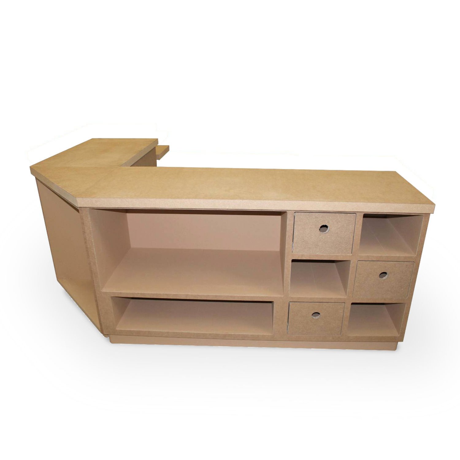 Comptoirs d'accueil en carton - Stands carton écologiques