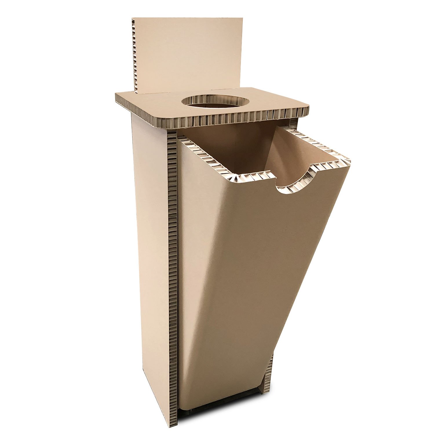 Corbeille de Tri Sélectif en carton | Carton 100% recyclé