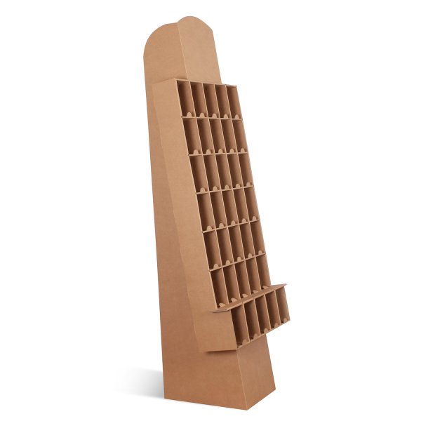 PLV display de sol 35 cases | My Nature Box, PLV et stand en carton