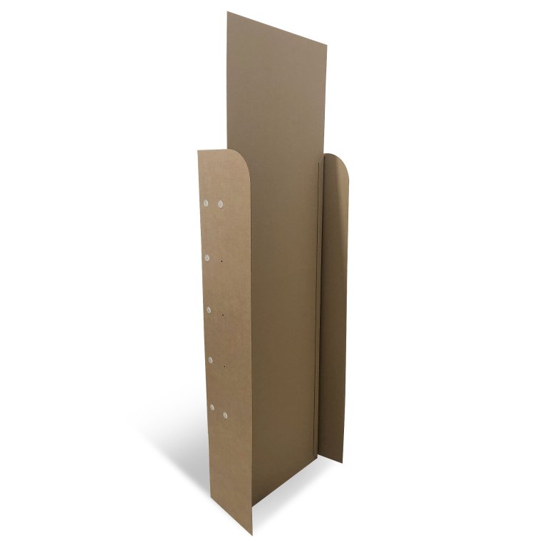 PLV carton de sol 5 étagères | En carton recyclé | My Nature Box, PLV ...