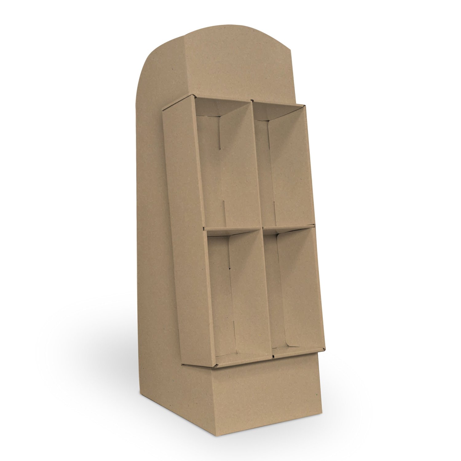 Box canadien 4 cases | En carton recyclé | Fabricant PLV